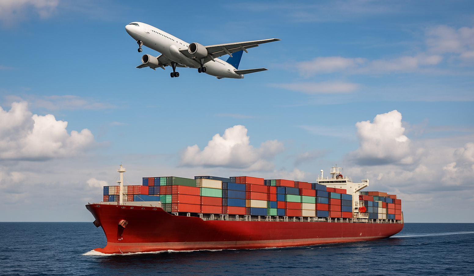 Flete marítimo o aéreo ¿Cuál es más conveniente? - GOV Cargo